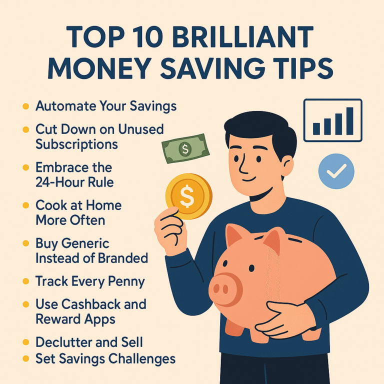 Top 10 Brilliant Money Saving Tips That Actually Work